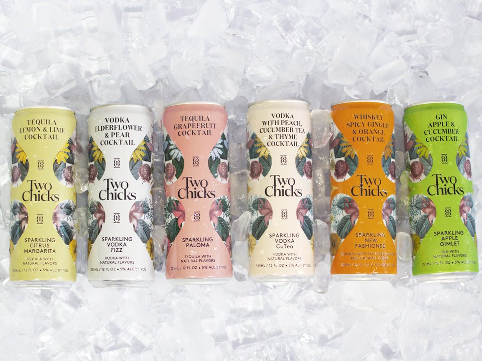 Canned Cocktails | Ready to Drink | RTD | Cocktails in a Can | Two Chicks