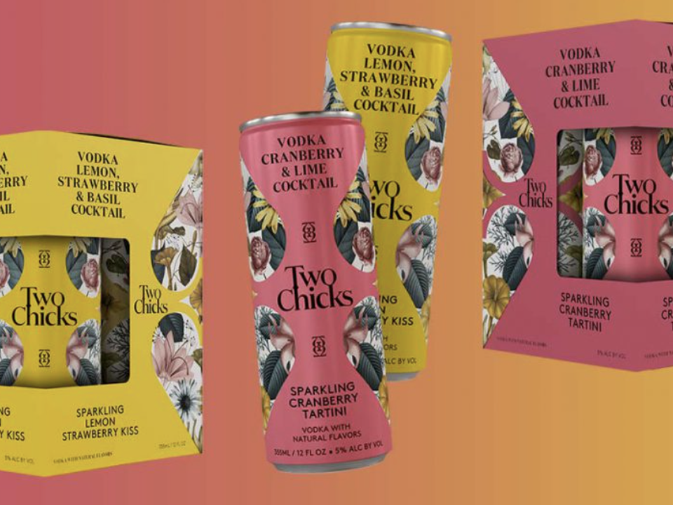 Canned Cocktails | Ready to Drink | RTD | Cocktails in a Can | Two Chicks
