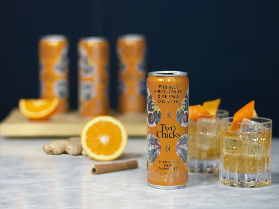 Canned Cocktails | Ready to Drink | RTD | Cocktails in a Can | Two Chicks