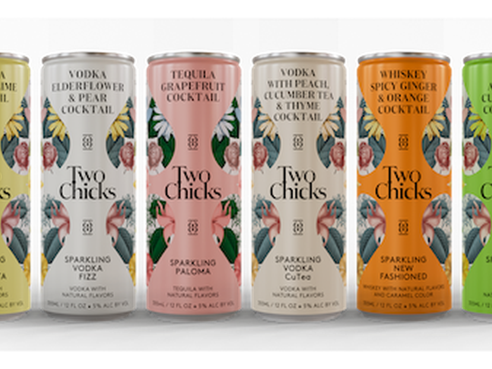 Canned Cocktails | Ready to Drink | RTD | Cocktails in a Can | Two Chicks